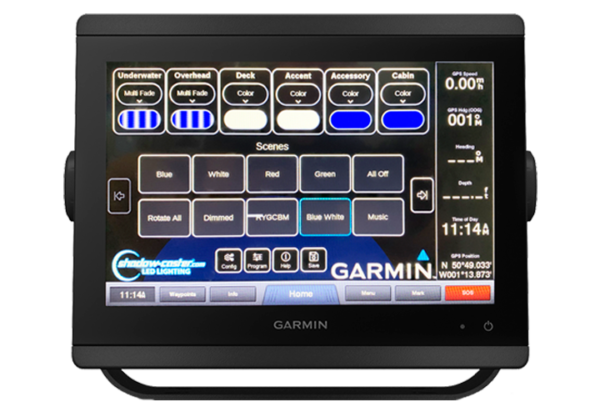 MFD Lighting Control Kit from Shadow-Caster for up to 6 Lighting Zones