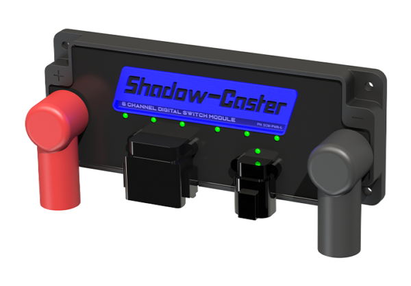 SCM-PWR6 DIGITALLY CONTROLLED LIGHTING SWITCH - Shadow-Caster Marine LED Lighting & Controls